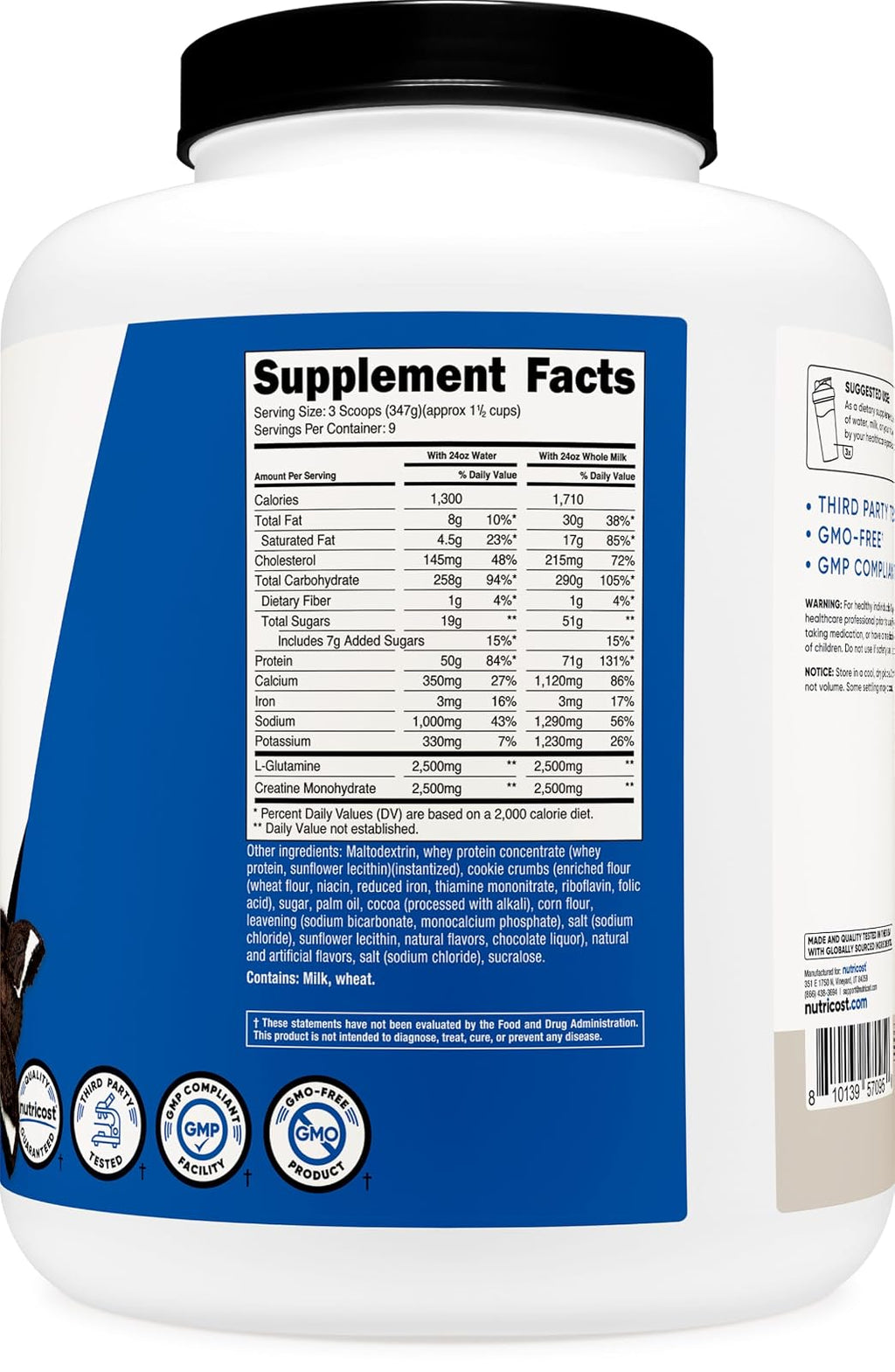 delicious cookies and cream protein powder
