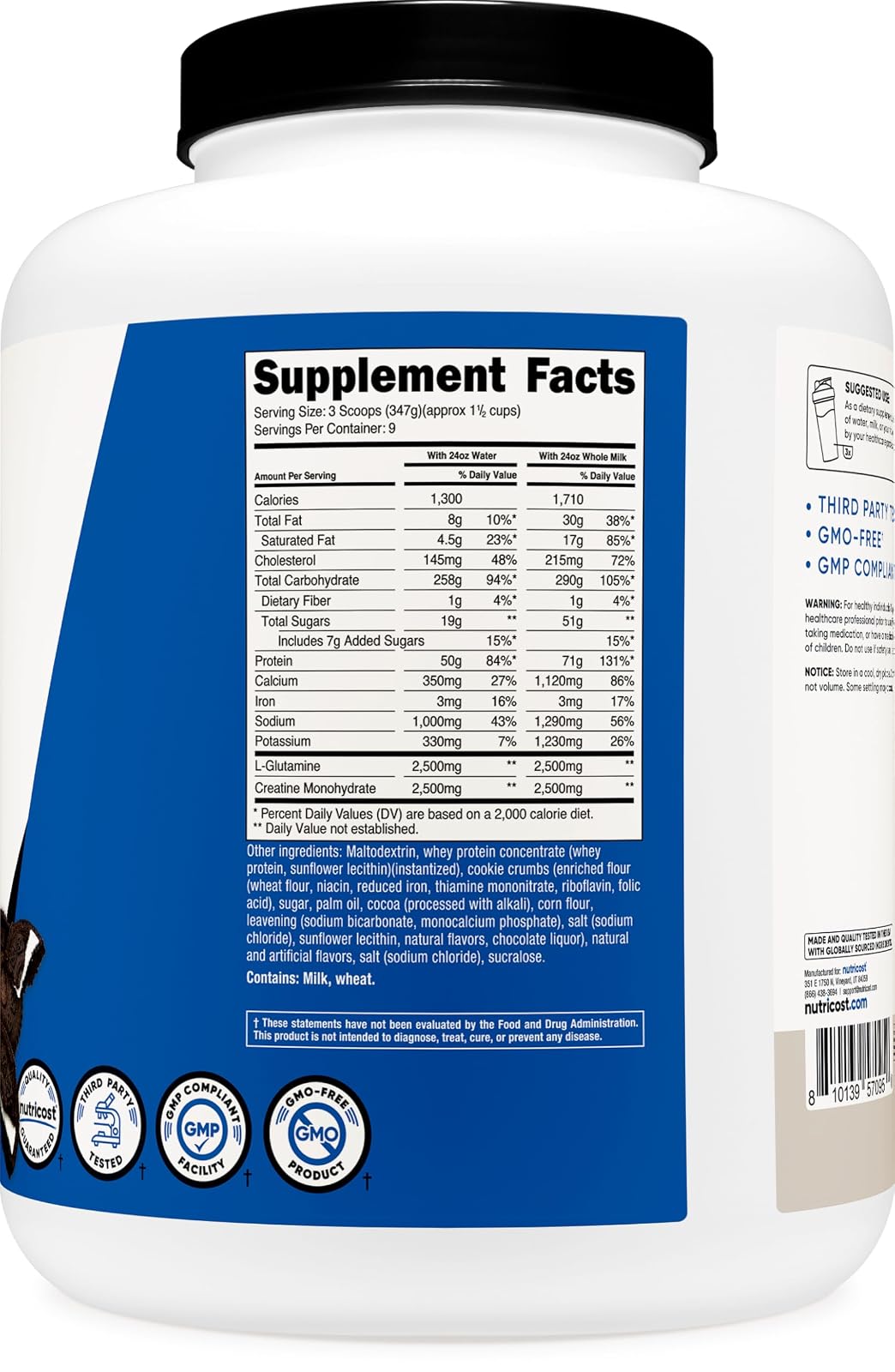delicious cookies and cream protein powder