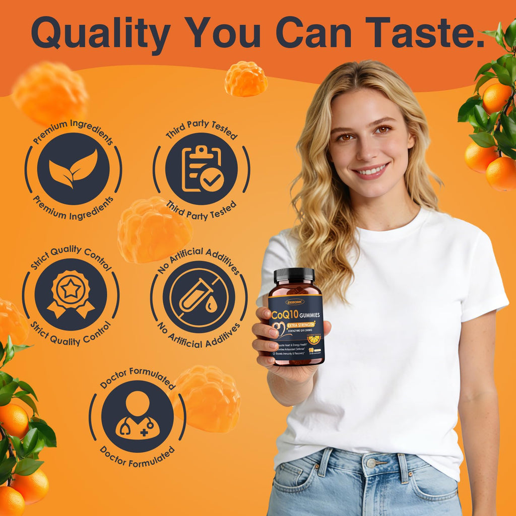 Delicious CoQ10 for active lifestyles