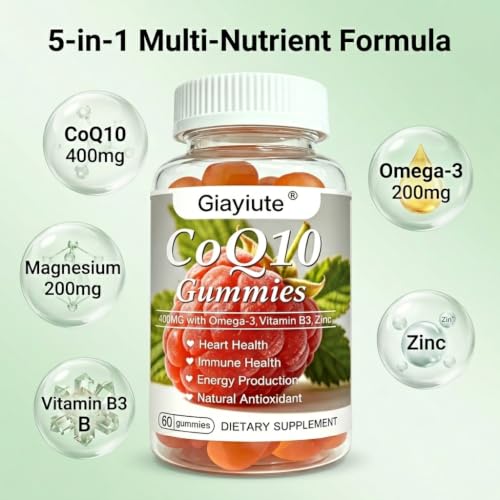 Delicious CoQ10 gummies for daily wellness