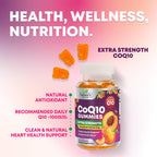 Delicious CoQ10 gummies for vitality