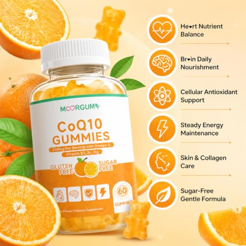 Delicious CoQ10 gummies for vitality