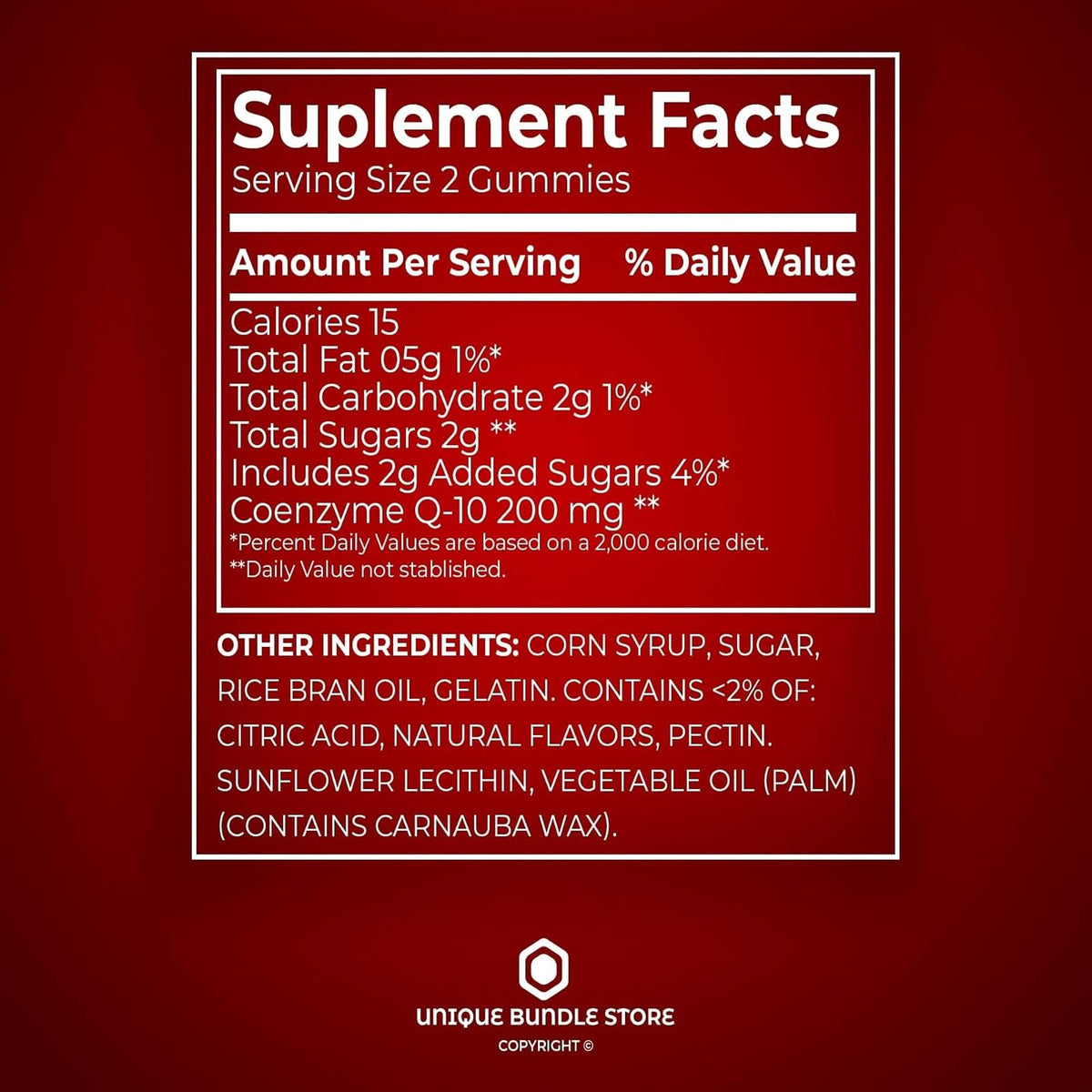 Delicious CoQ10 gummies for wellness