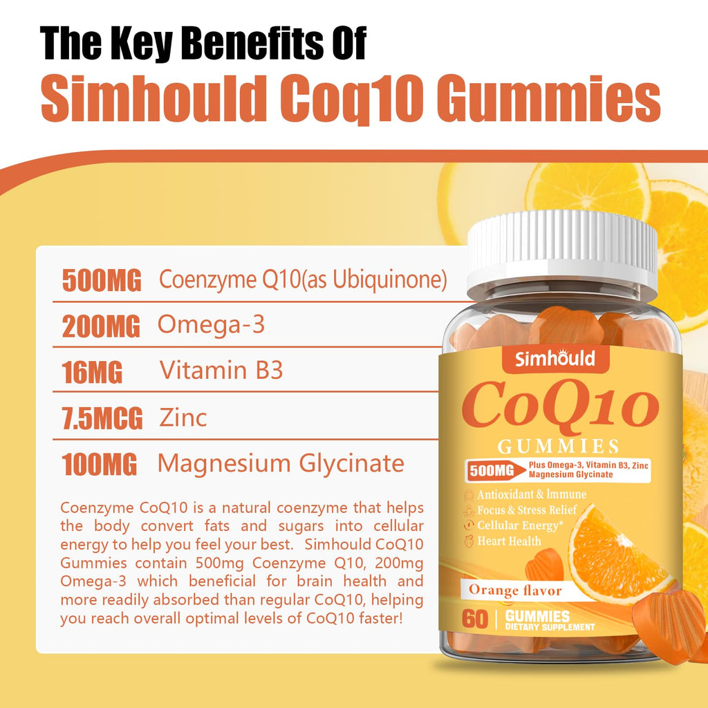 delicious coq10 gummy supplements