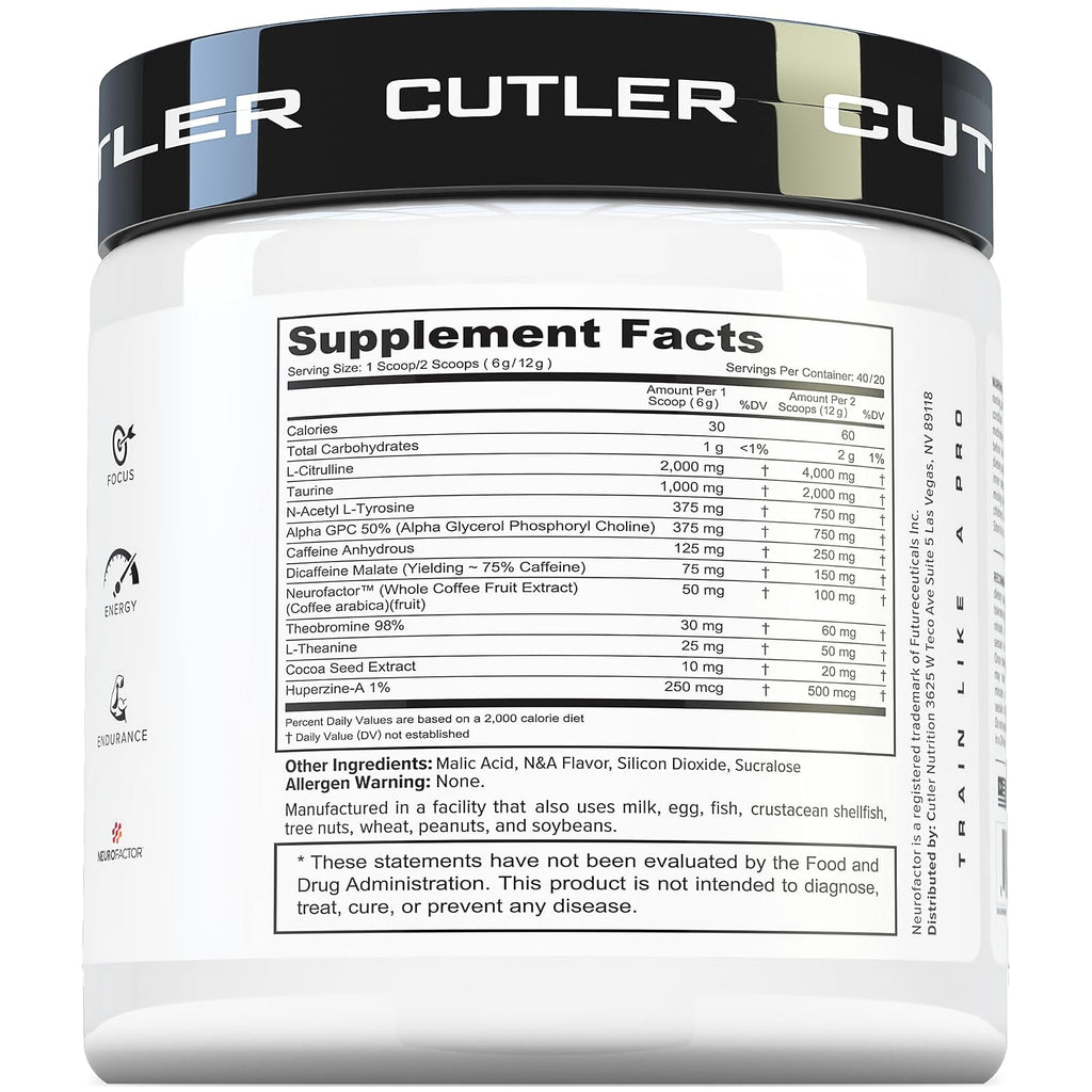 delicious cotton candy pre-workout supplement