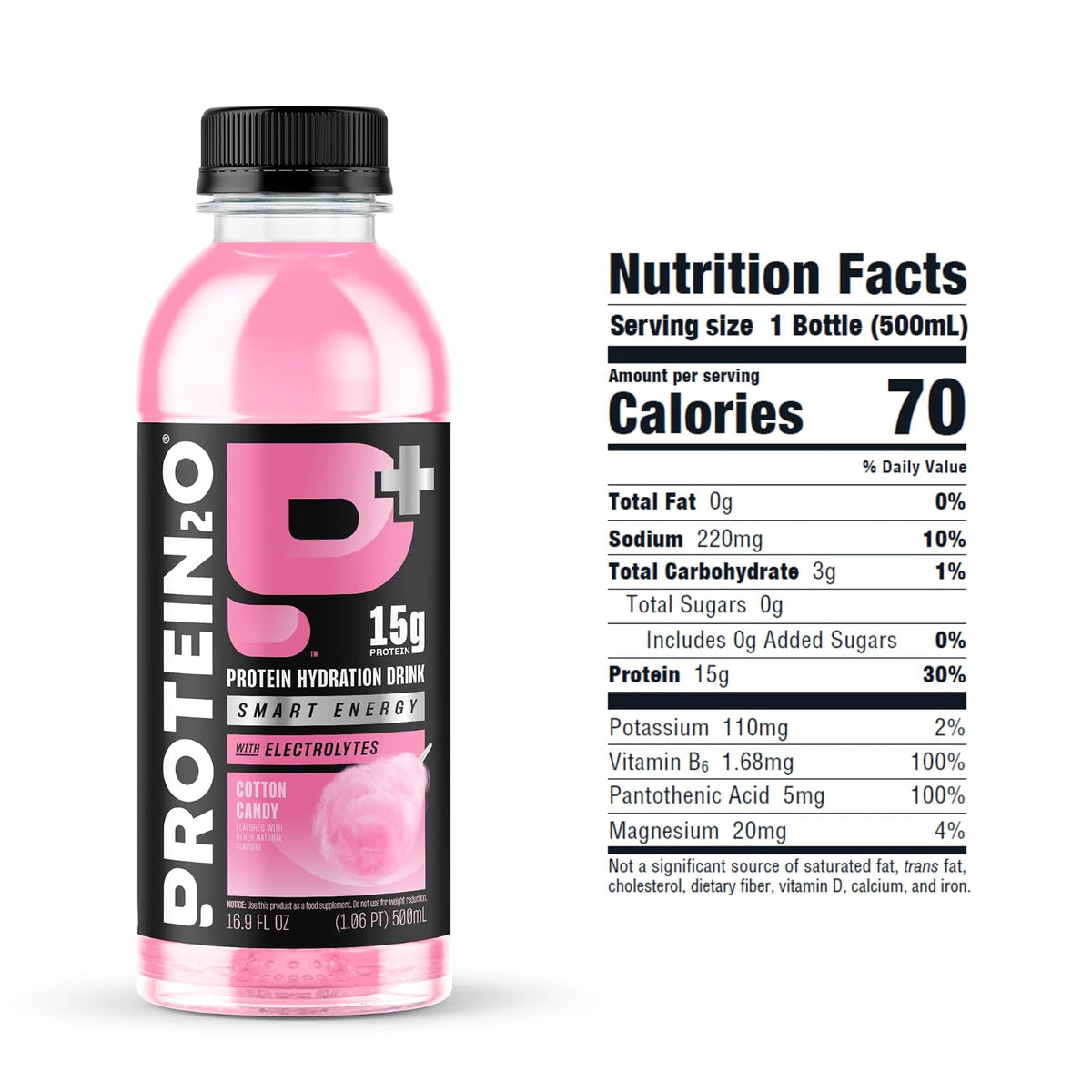 delicious cotton candy protein supplement
