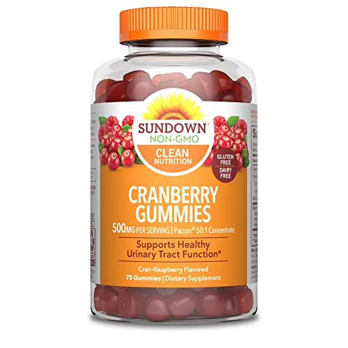 Delicious cranberry flavour gummies