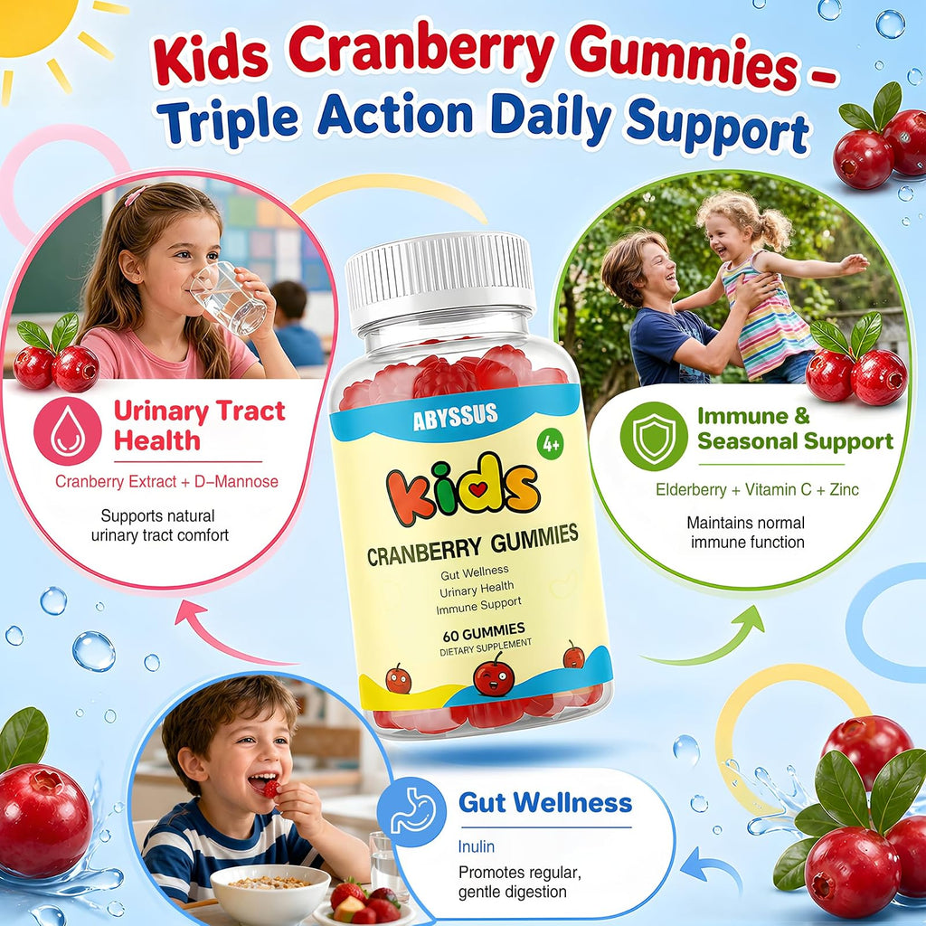 delicious cranberry gummies for children