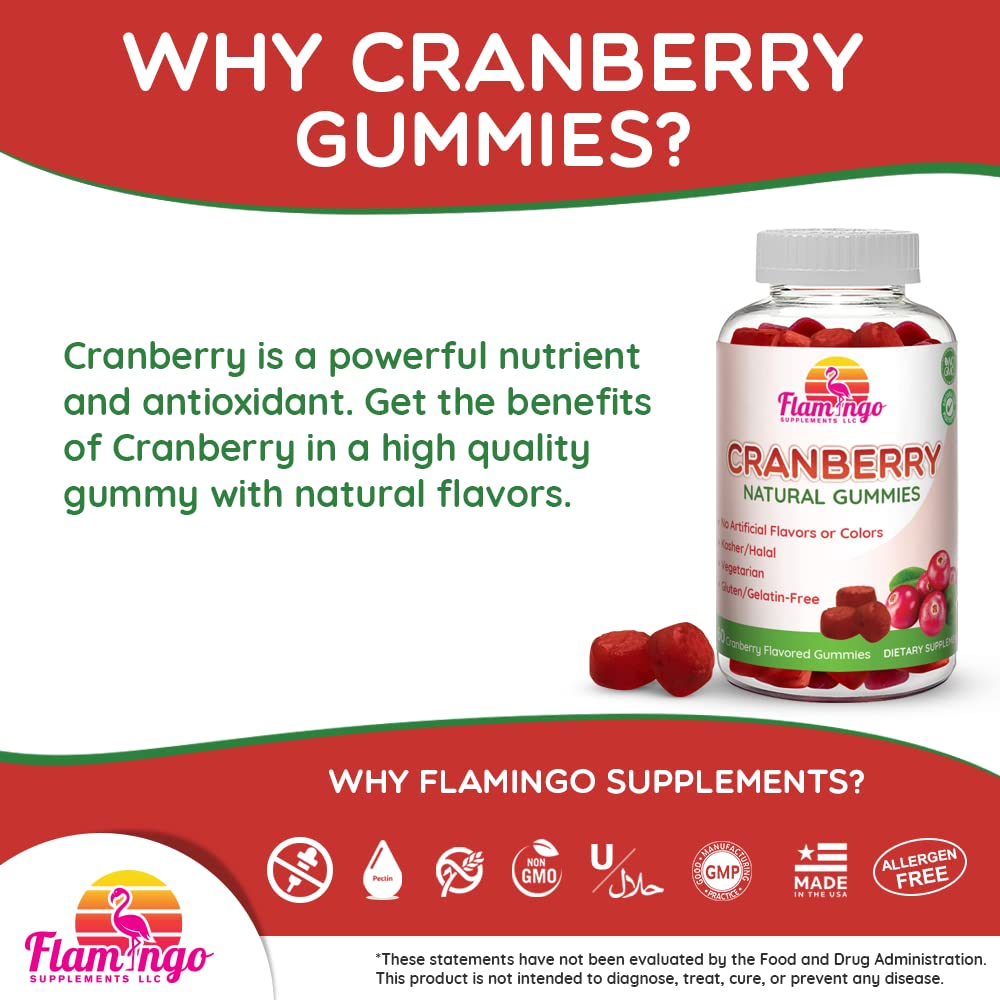 Delicious cranberry gummies for daily wellness