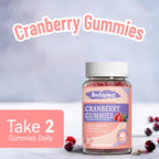 Delicious cranberry gummies for health