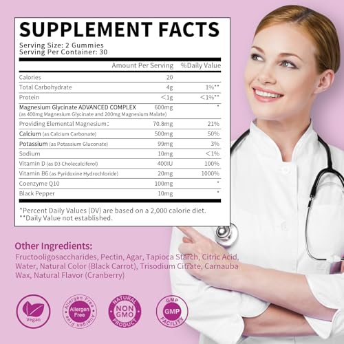 delicious cranberry magnesium supplement