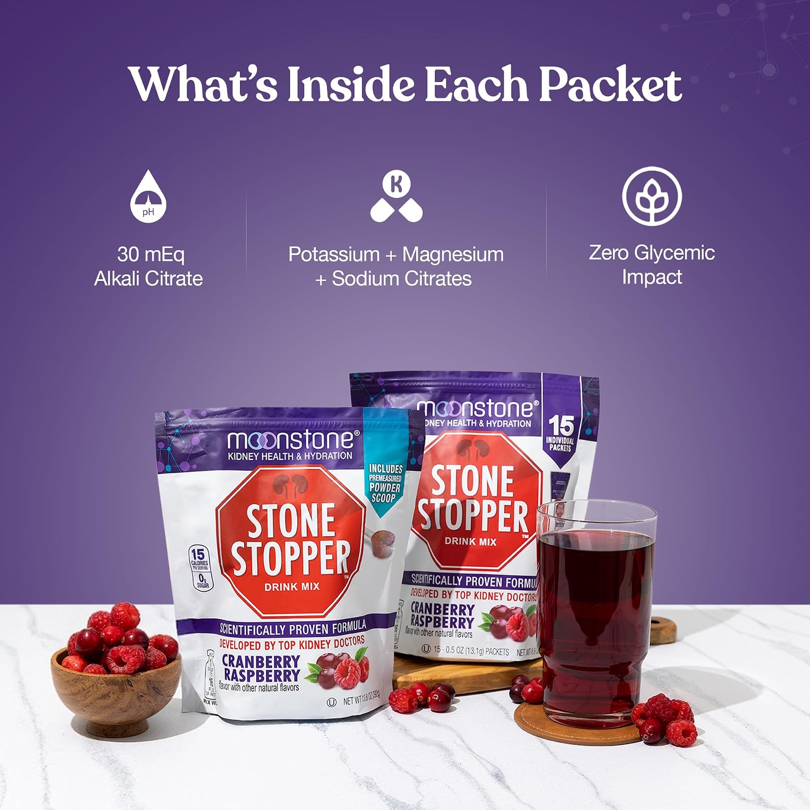delicious cranberry raspberry drink option