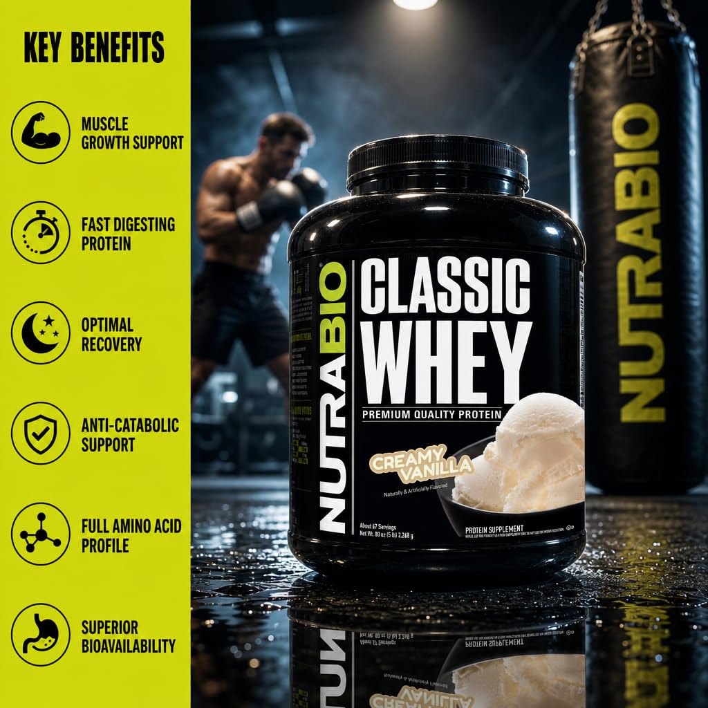 delicious creamy vanilla protein powder