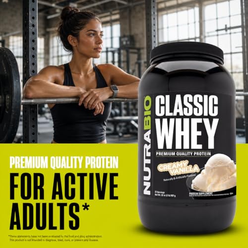 delicious creamy vanilla whey protein
