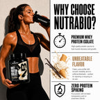 delicious creamy vanilla whey protein