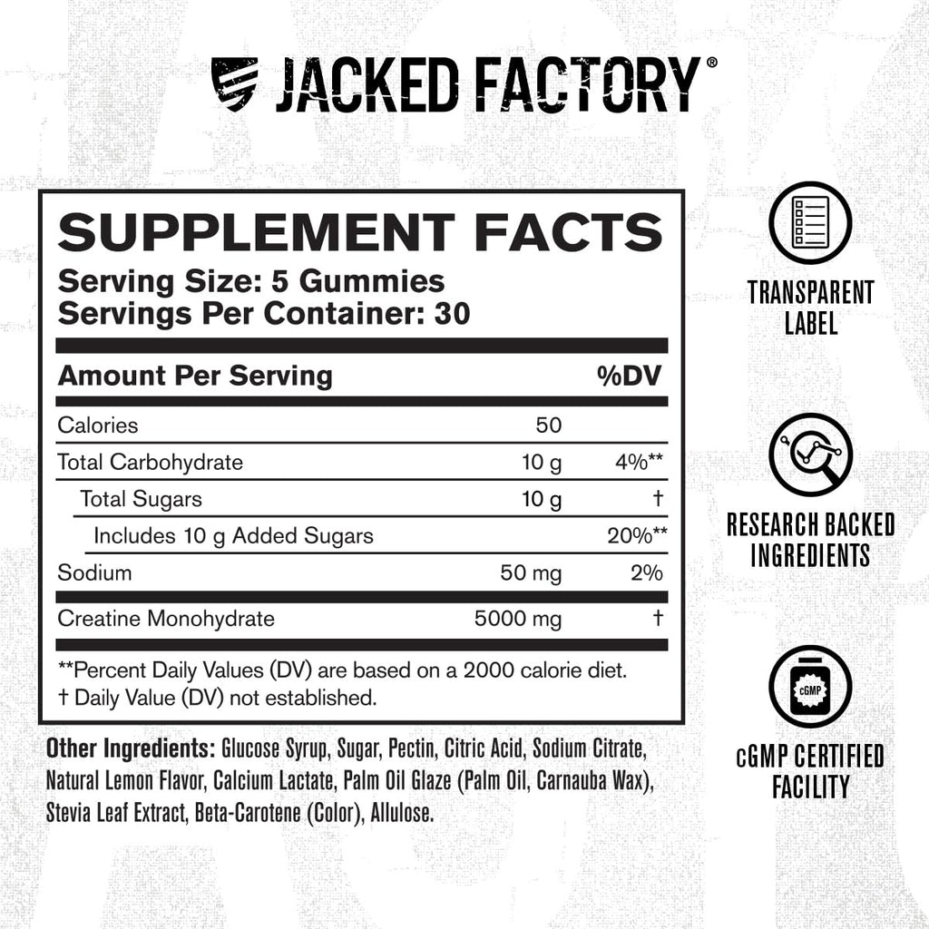 delicious creatine gummies for athletes