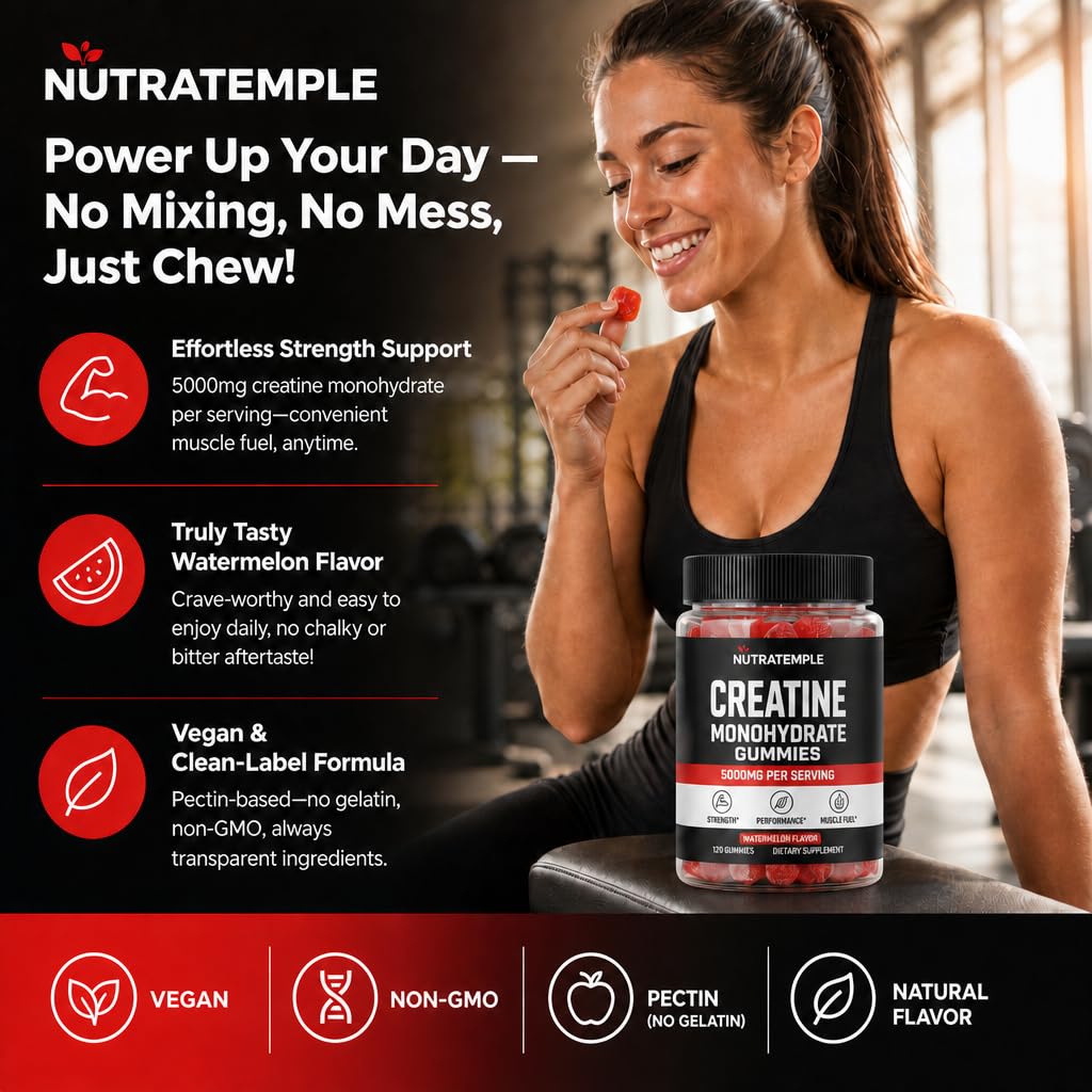 delicious creatine gummies for athletes
