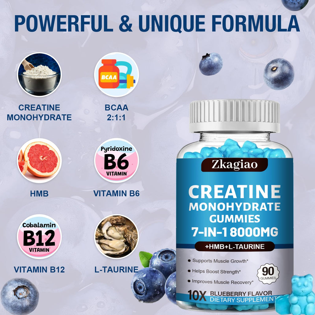 Delicious creatine gummies for athletes