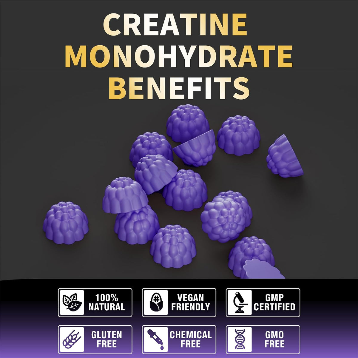 delicious creatine gummies for athletes