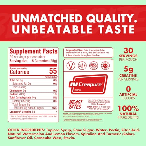 delicious creatine gummies for athletes