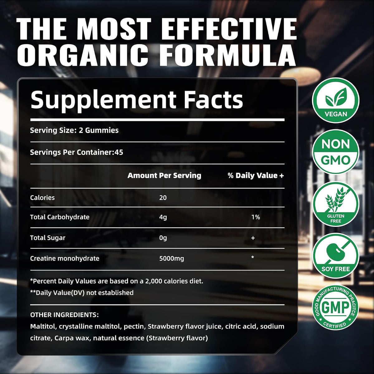 delicious creatine gummies for athletes