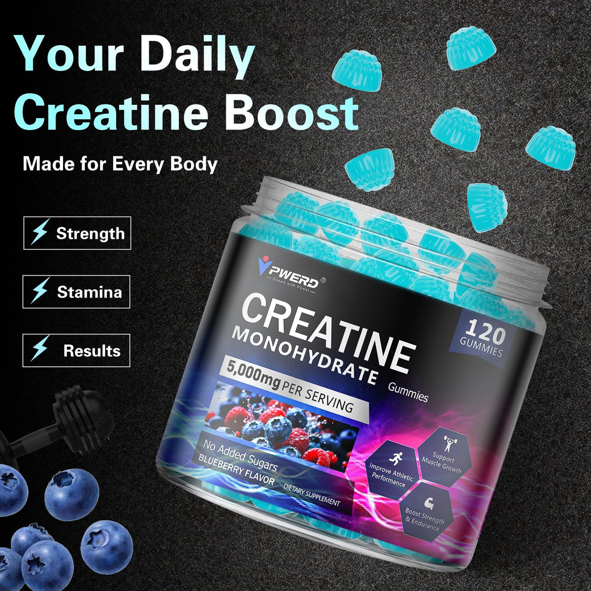 delicious creatine gummies for athletes