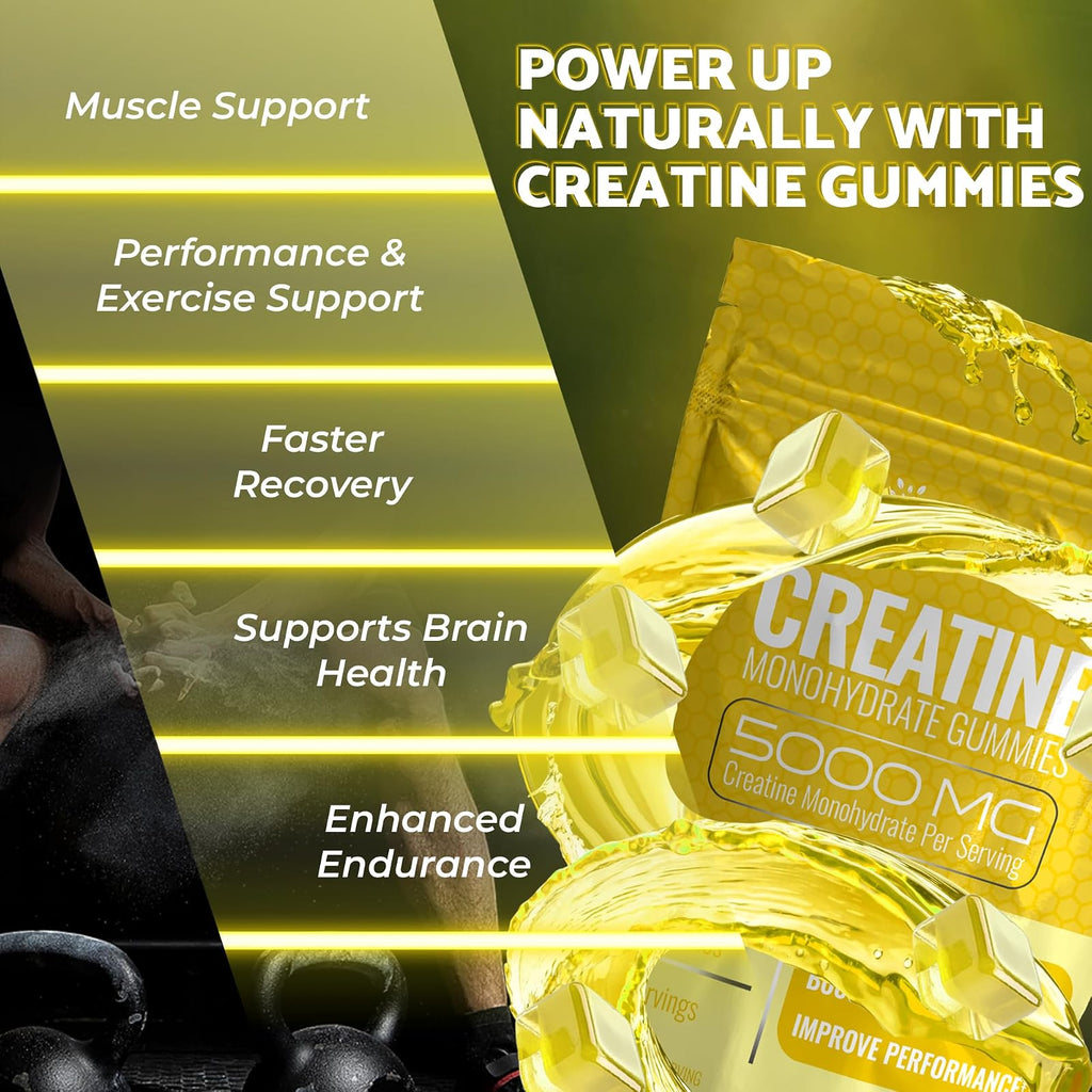delicious creatine gummies for athletes