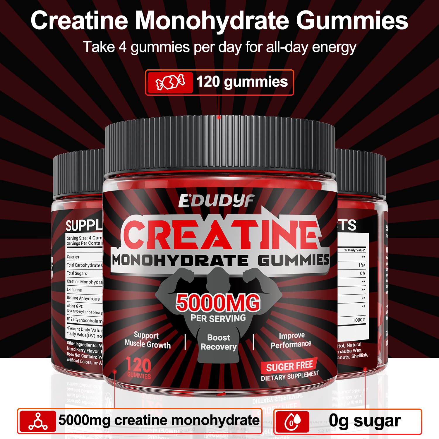 delicious creatine gummies for athletes