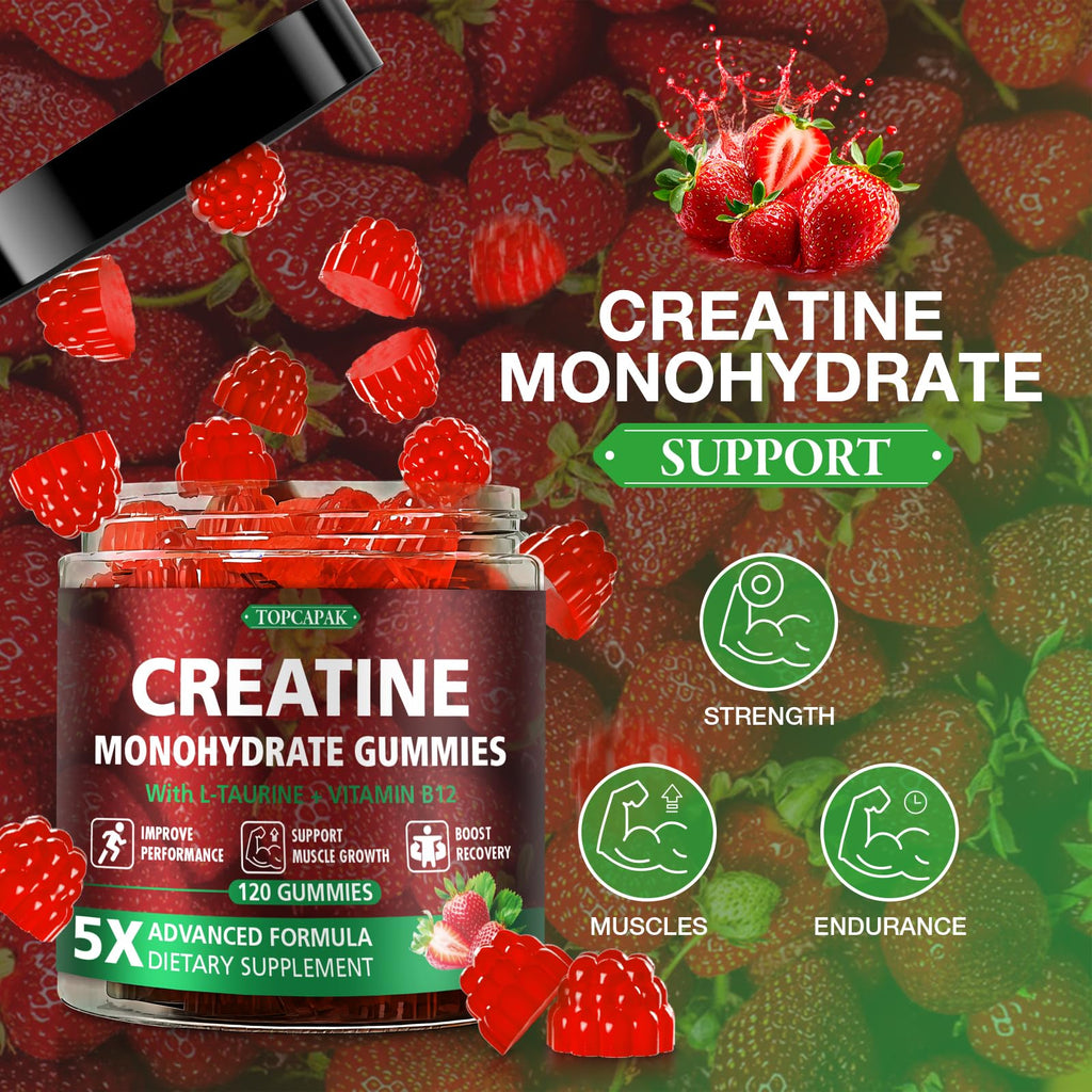delicious creatine gummies for athletes