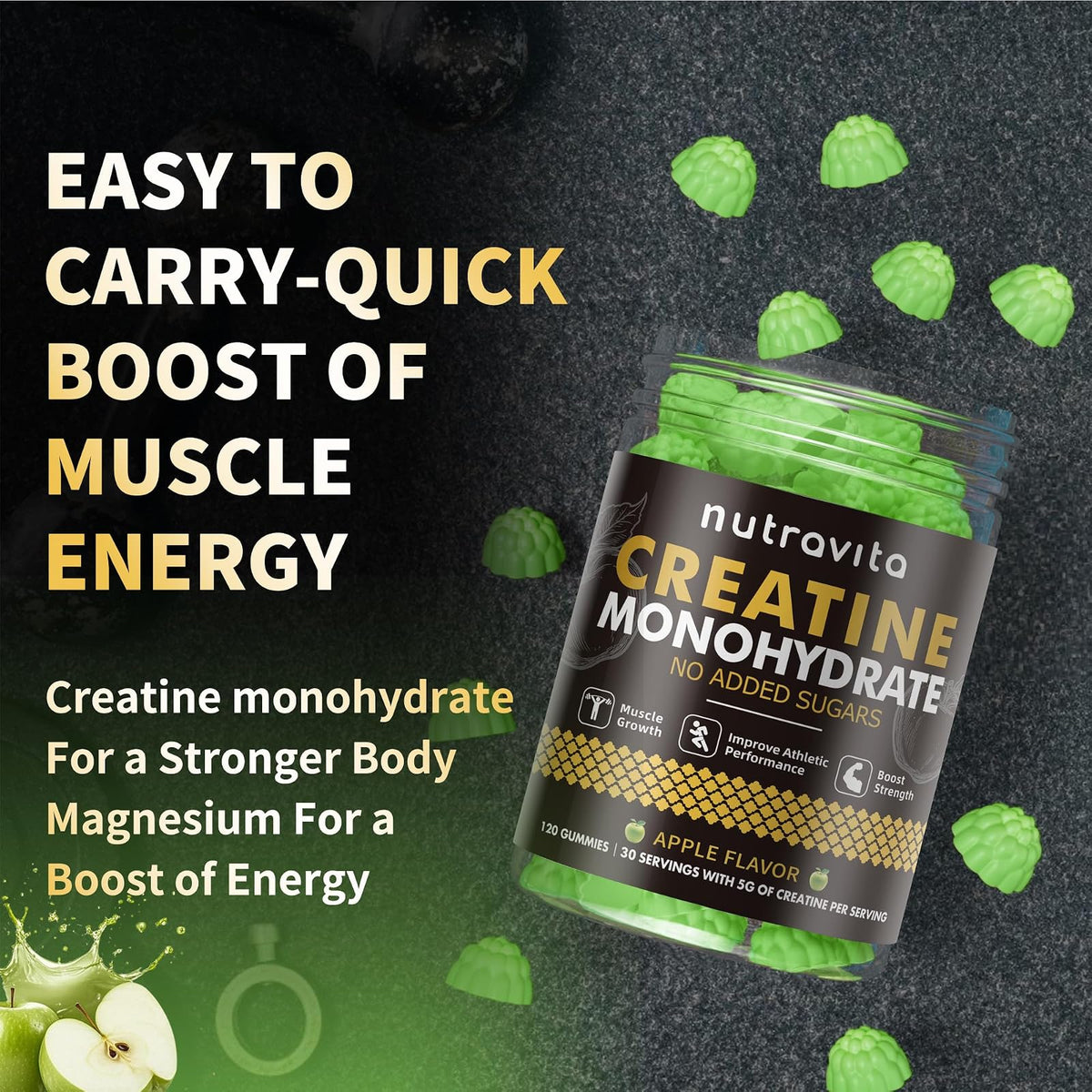 delicious creatine gummies for athletes