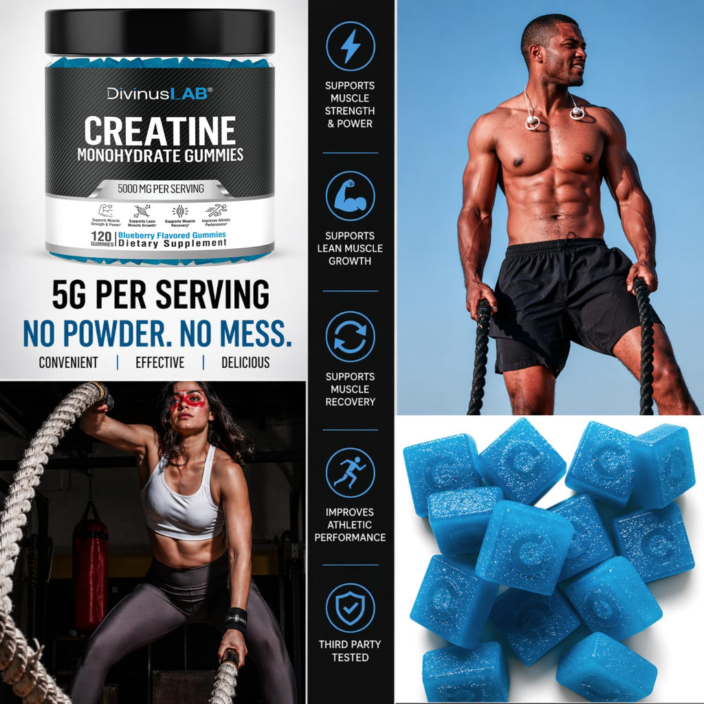 delicious creatine gummies for athletes