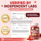 Delicious creatine gummies for athletes
