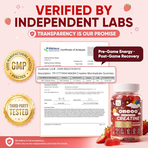 Delicious creatine gummies for athletes