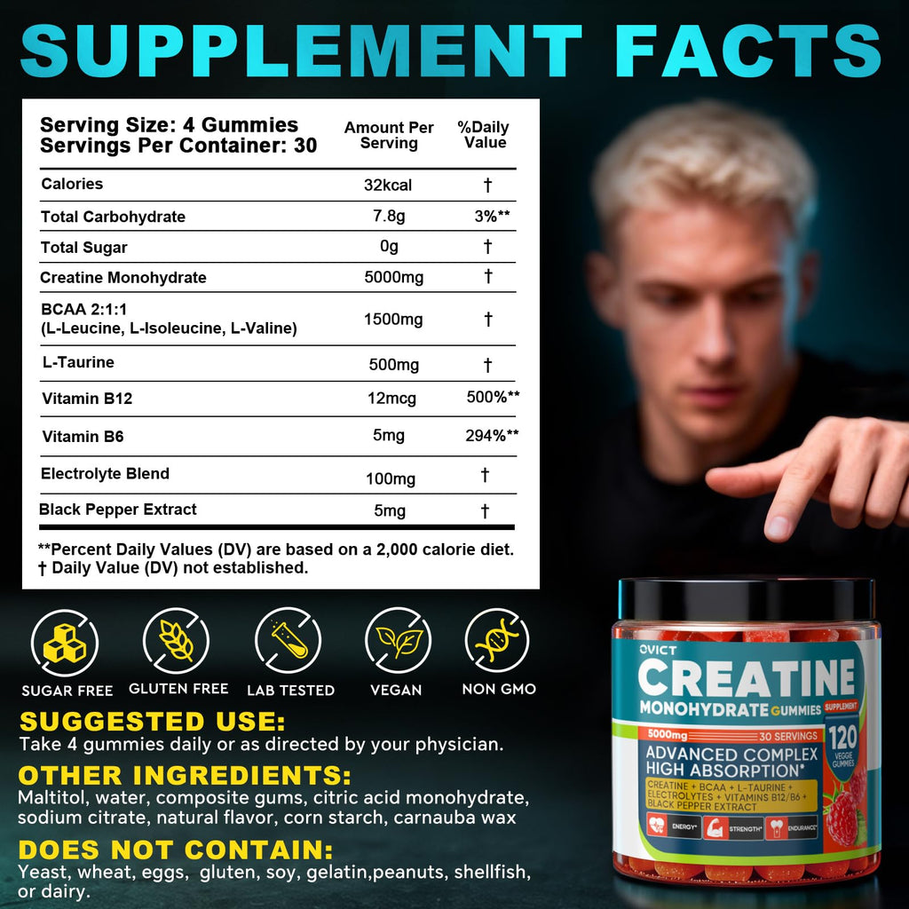 delicious creatine gummies for athletes