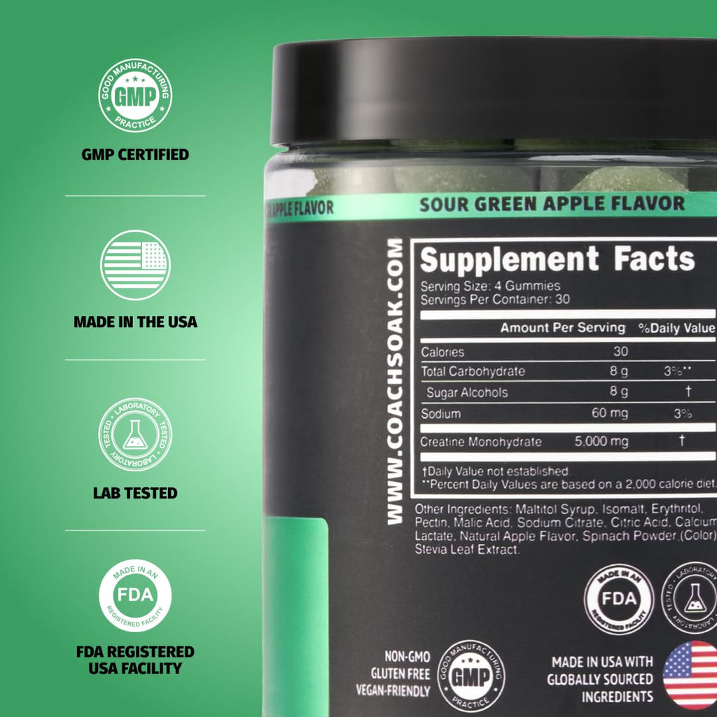 delicious creatine gummies for athletes