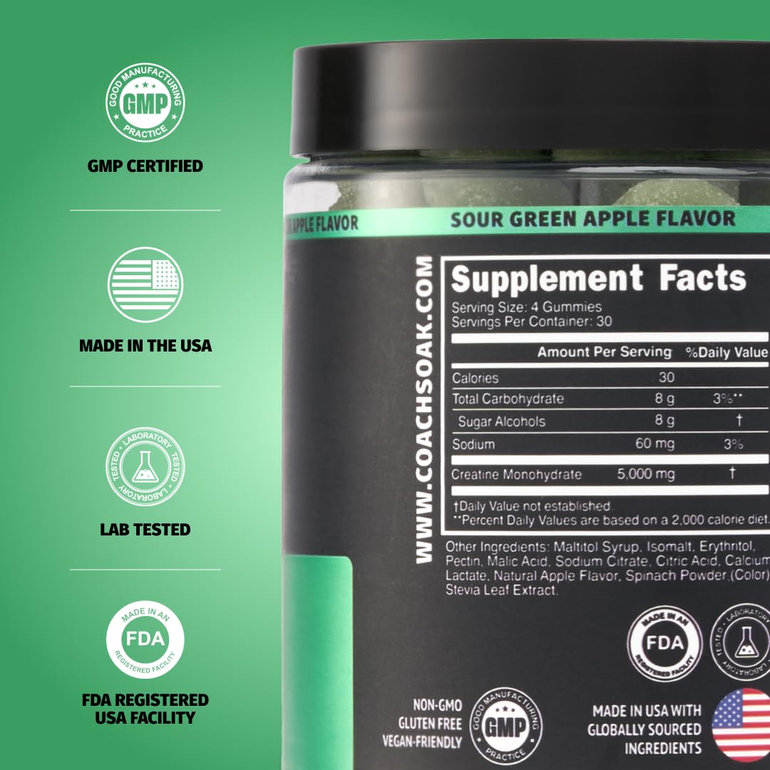 delicious creatine gummies for athletes