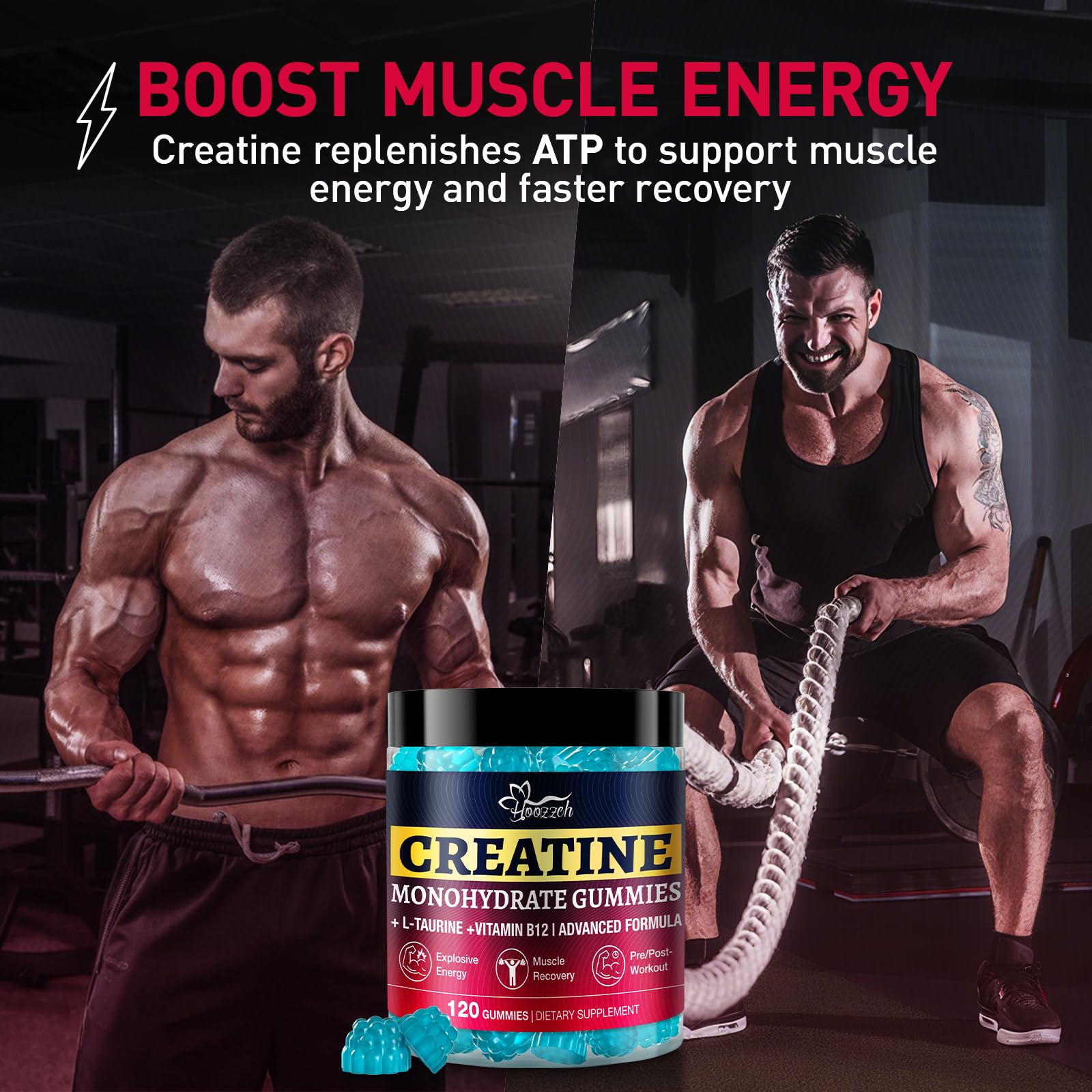 Delicious creatine gummies for athletes