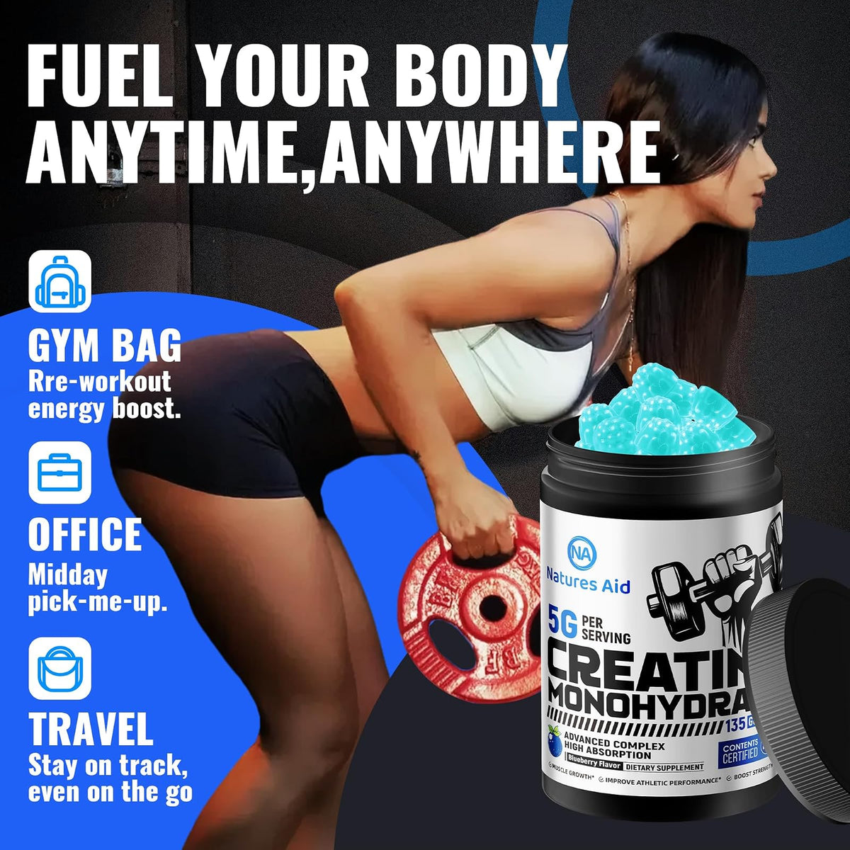delicious creatine gummies for daily use