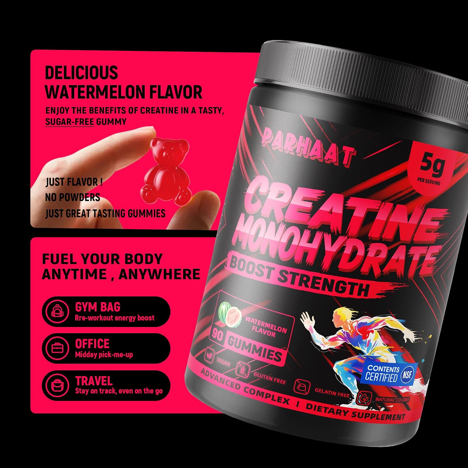delicious creatine gummies for energy