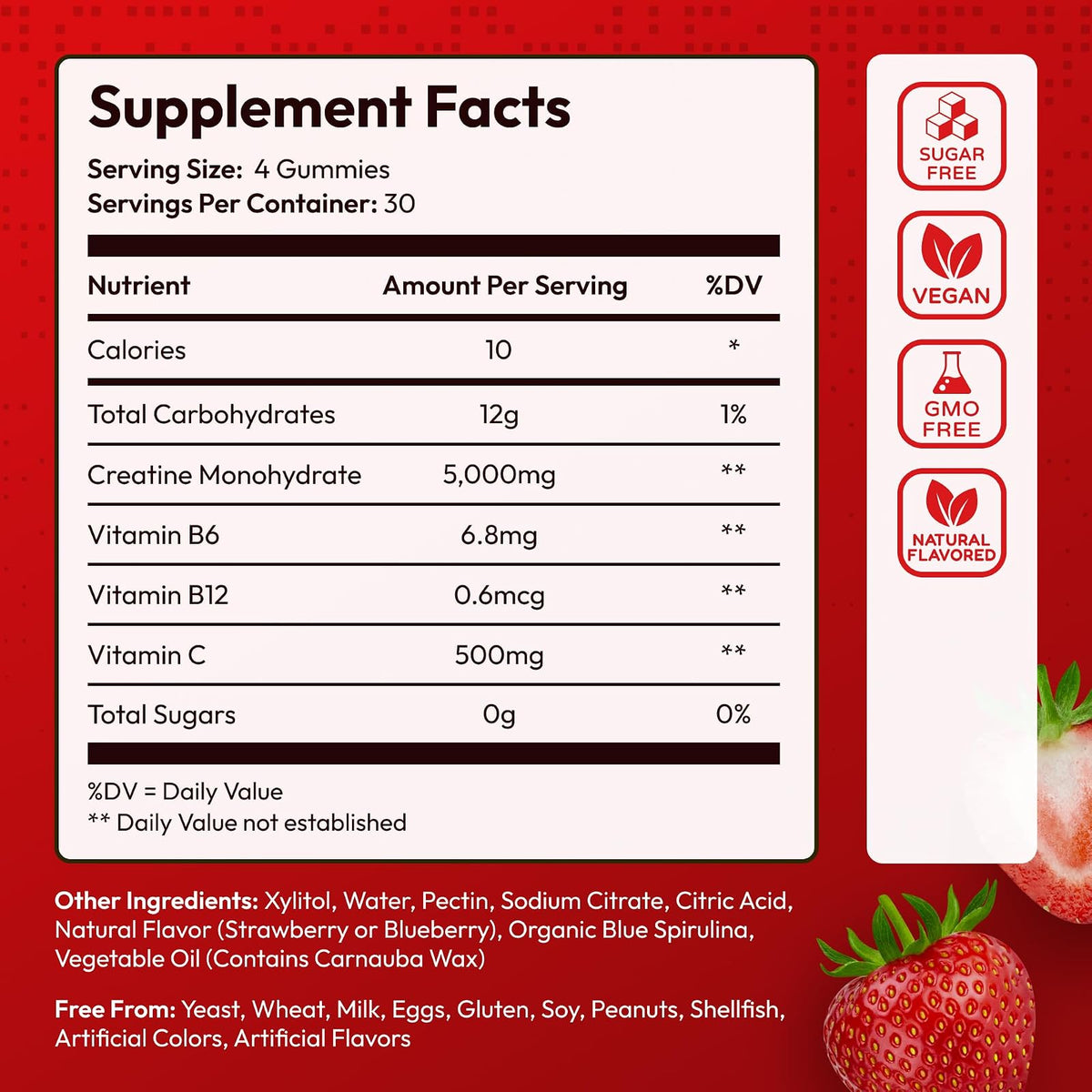 delicious creatine gummies for fitness