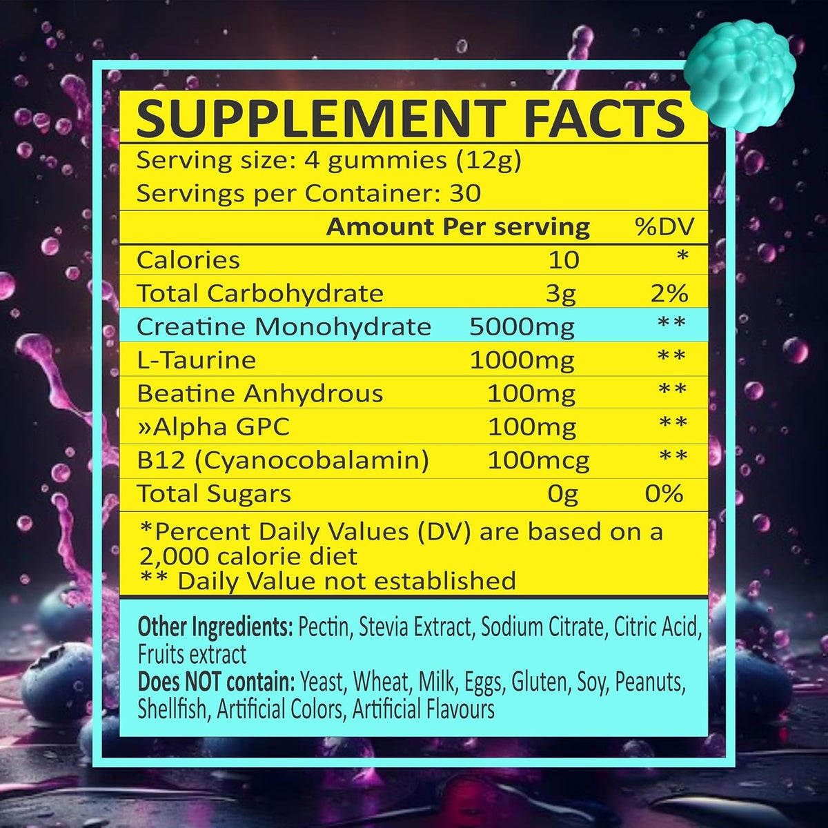 delicious creatine gummies for fitness