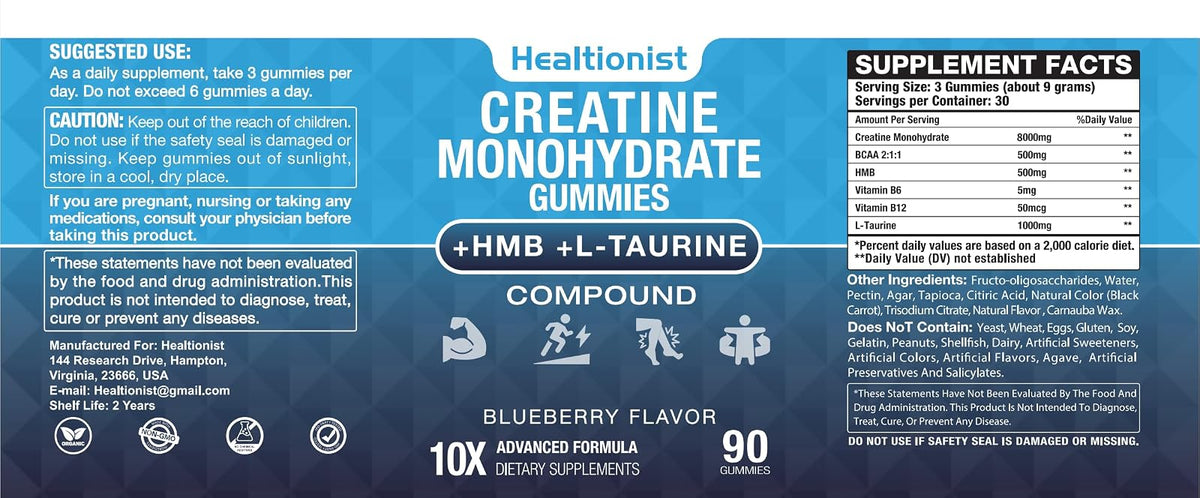 delicious creatine gummies for fitness