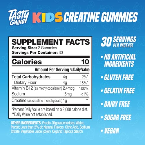 delicious creatine gummies for kids