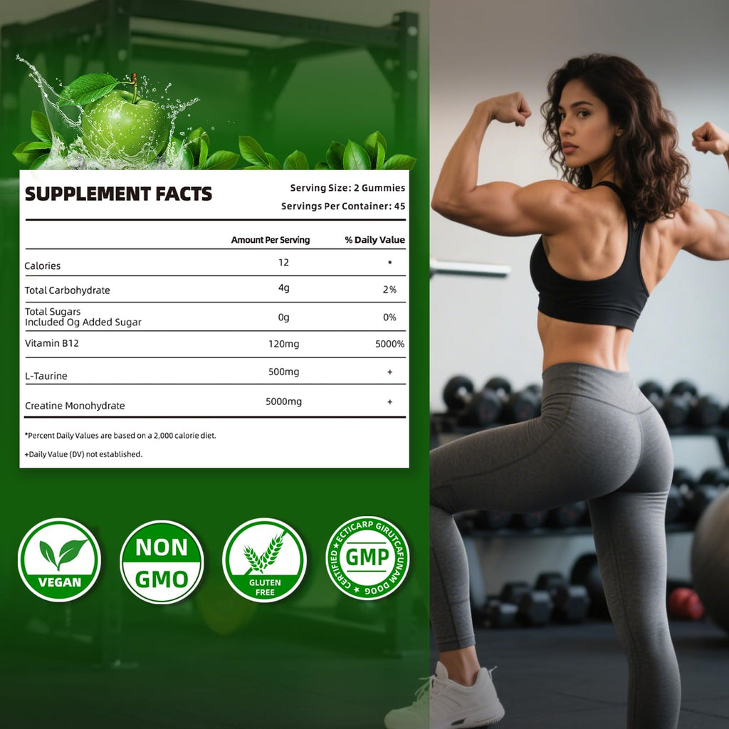 delicious creatine gummies for performance
