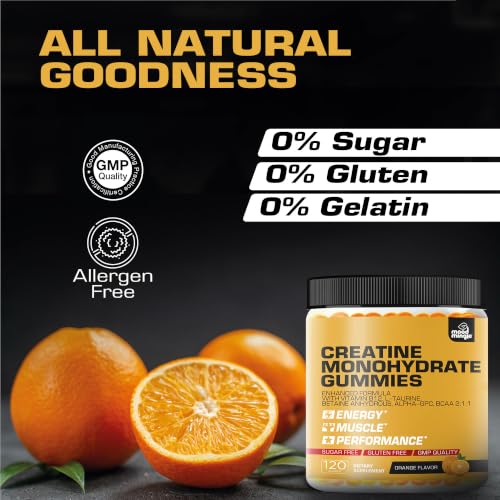 Delicious creatine gummies for workout support