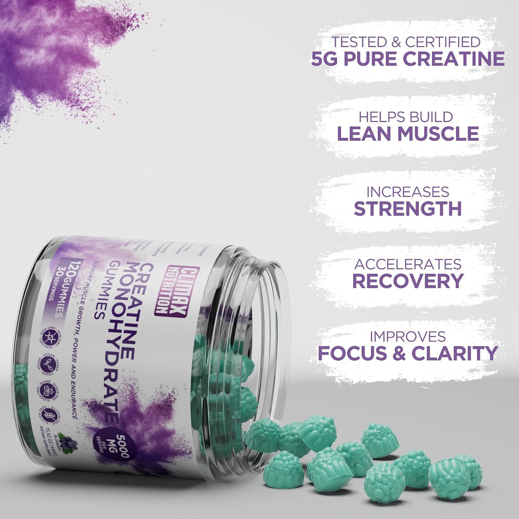 Delicious creatine gummies for workouts