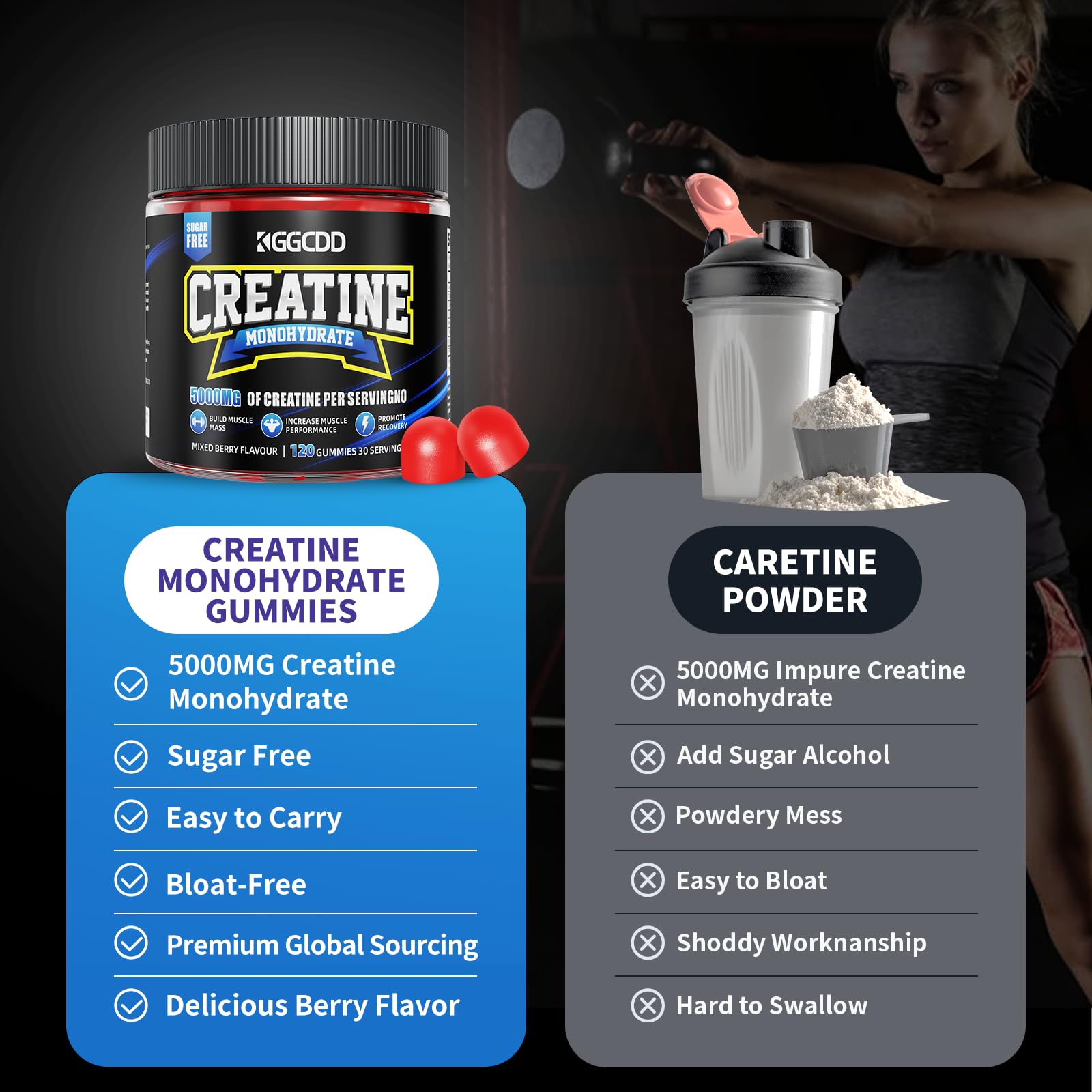 delicious creatine gummies for workouts