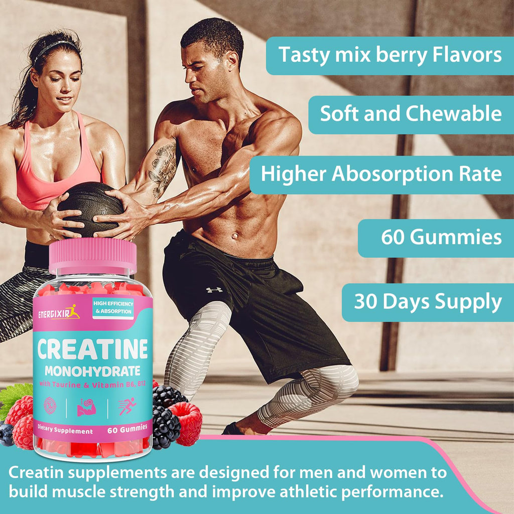 delicious creatine gummies for workouts