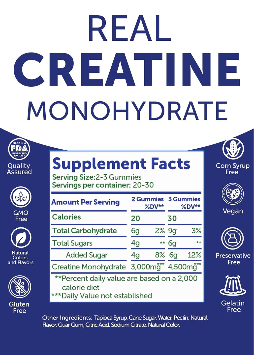 Delicious creatine gummies for workouts