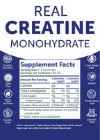 Delicious creatine gummies for workouts